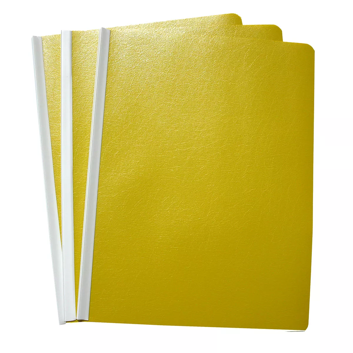 FOLDER CARTA CON COSTILLA C/10 AMARILLO - Super papelera