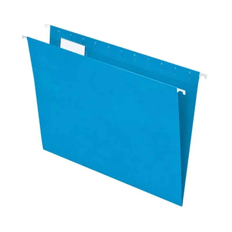 FOLDER COLGANTE CARTA C/25 92502 AZUL - Super papelera